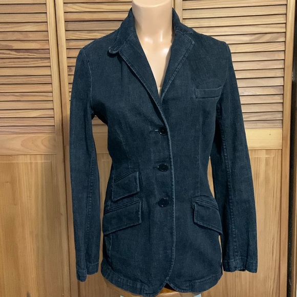 Ralph Lauren | Jackets & Coats | Lauren Ralph Lauren Jeans Black Denim ...